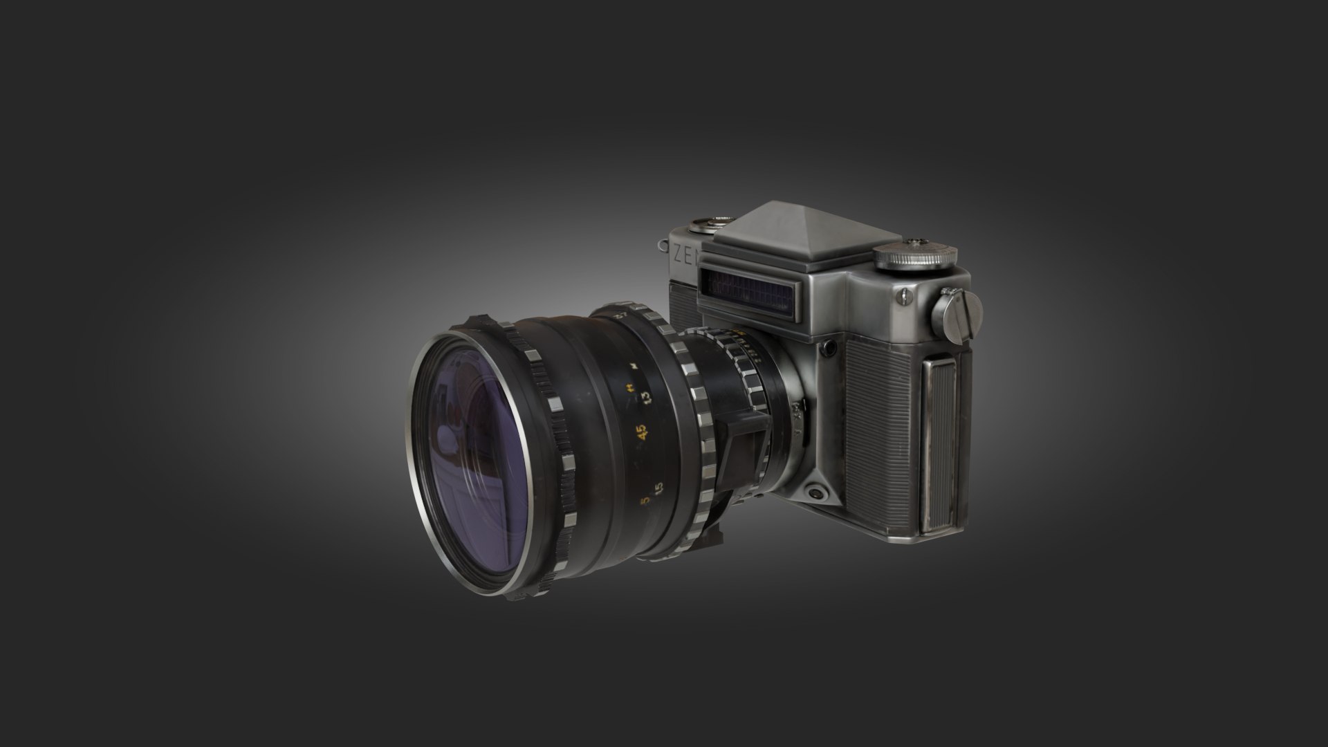 3D Old Camera High Quality 3D Model - TurboSquid 2284403