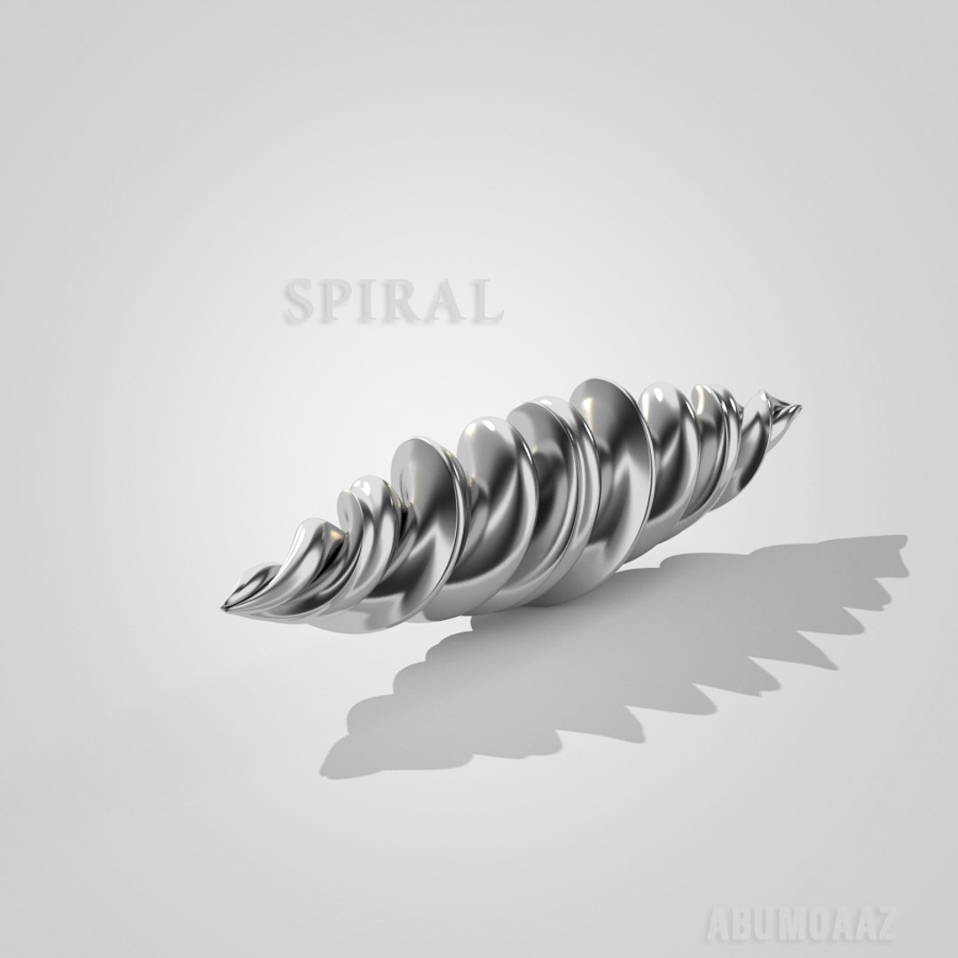 Spiral 3d Model