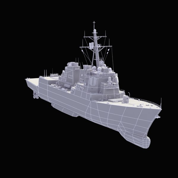 3D модель AEGIS DDG FlightIIA - TurboSquid 771128