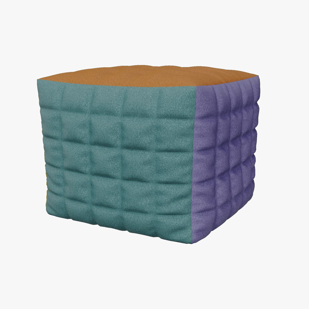 Ottoman 3D Model - TurboSquid 2283075