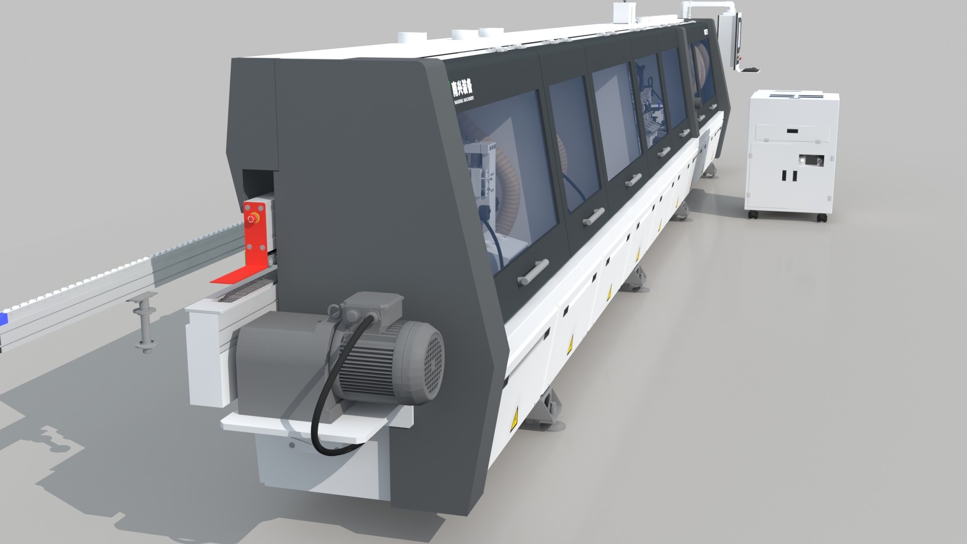 3D Model Soft Forming Automatic Edge Banding Machine - TurboSquid 2277586