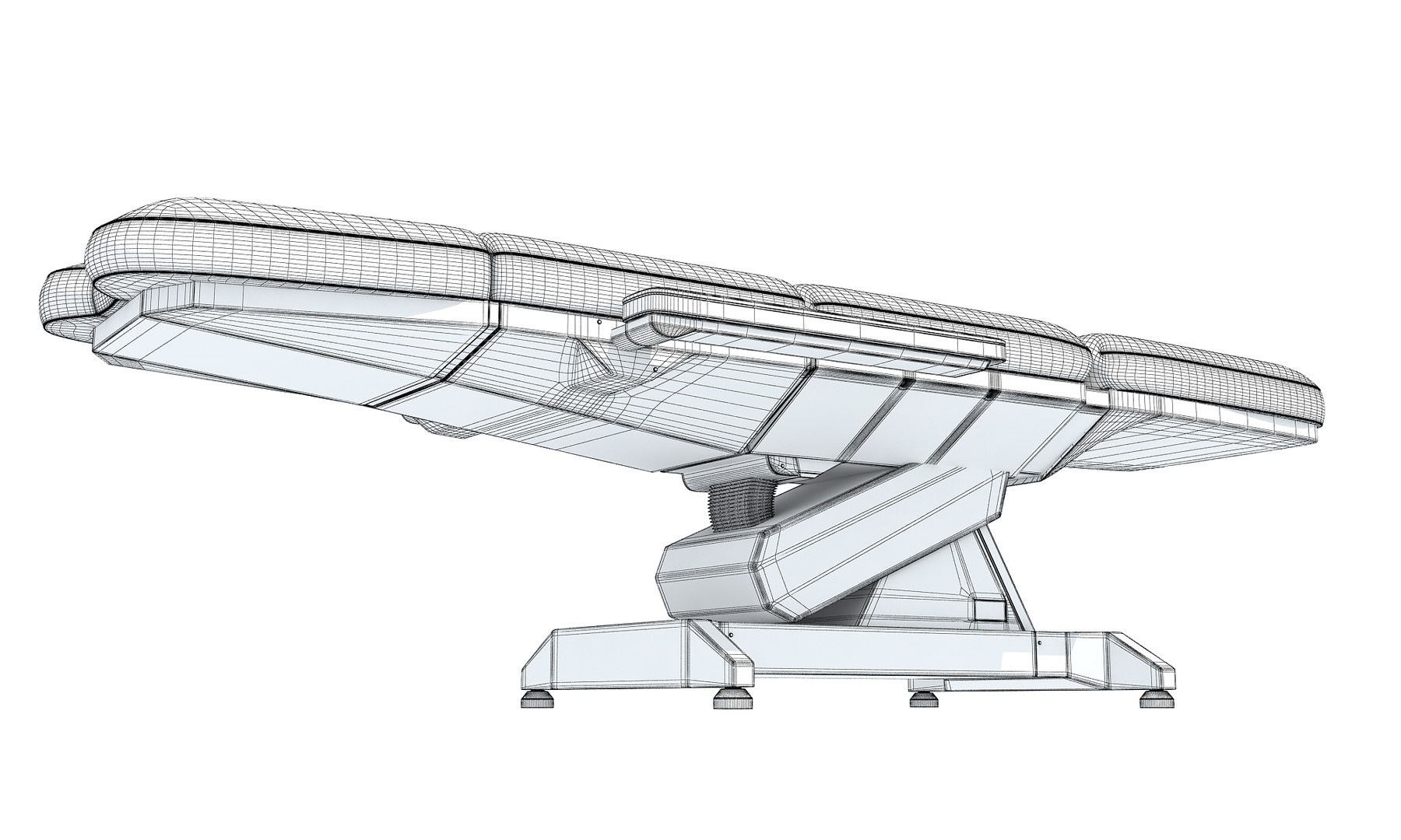 3D Medical Examination Chair Pose 2 - TurboSquid 1862960