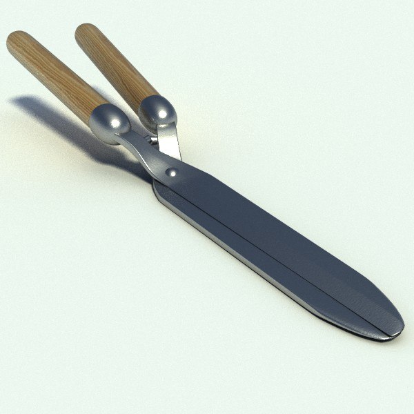 hedge clipper 3d model