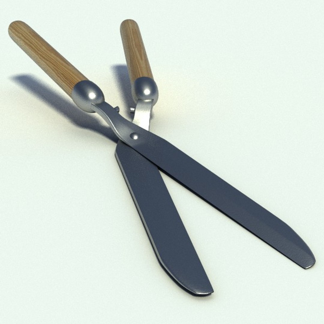 hedge clipper 3d model