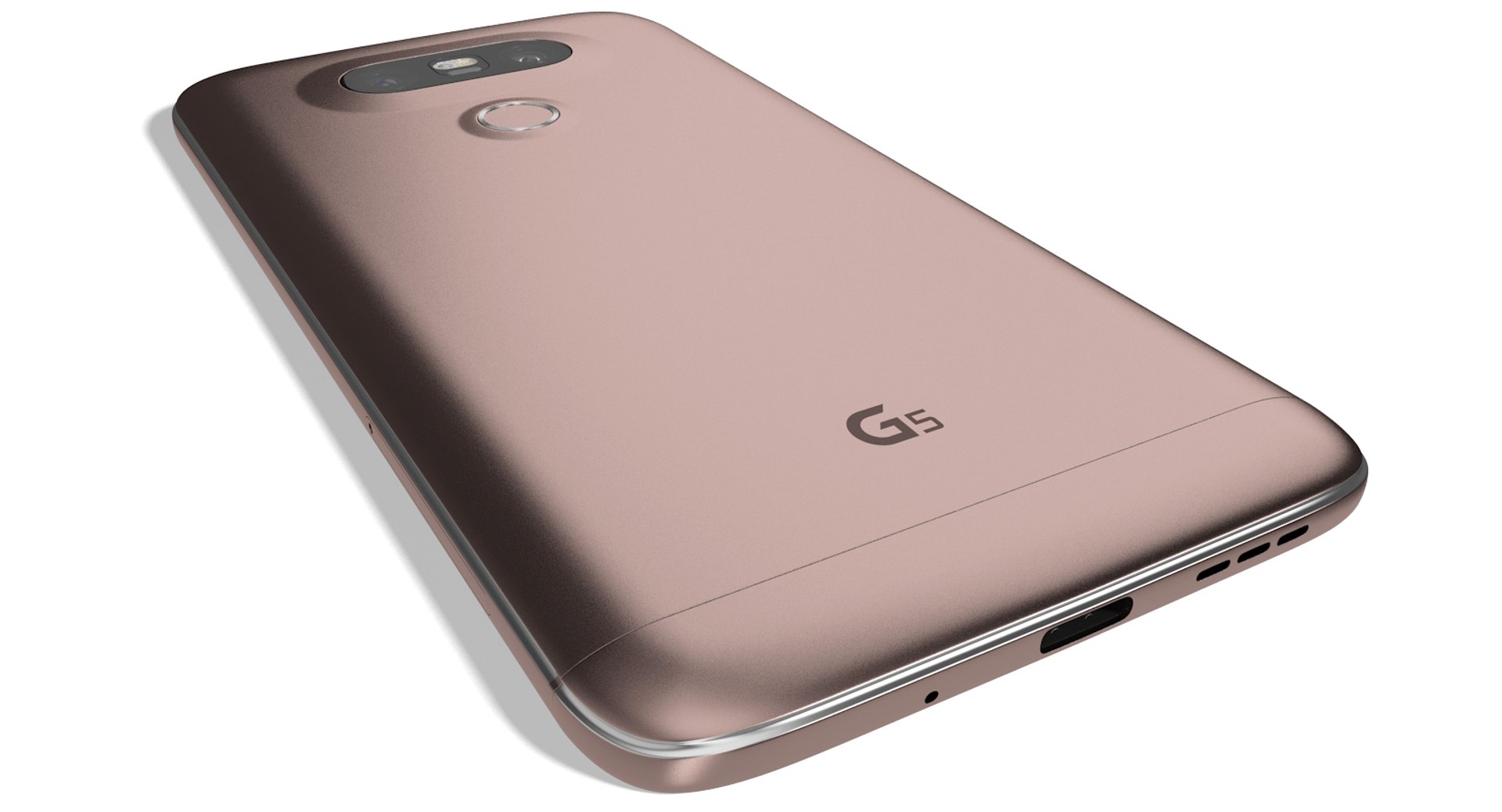 realistic lg g5 pink 3ds