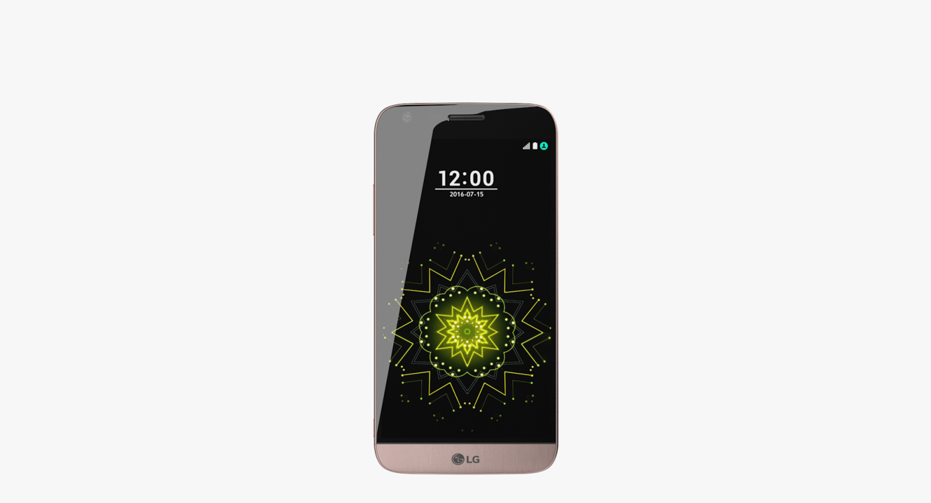 realistic lg g5 pink 3ds