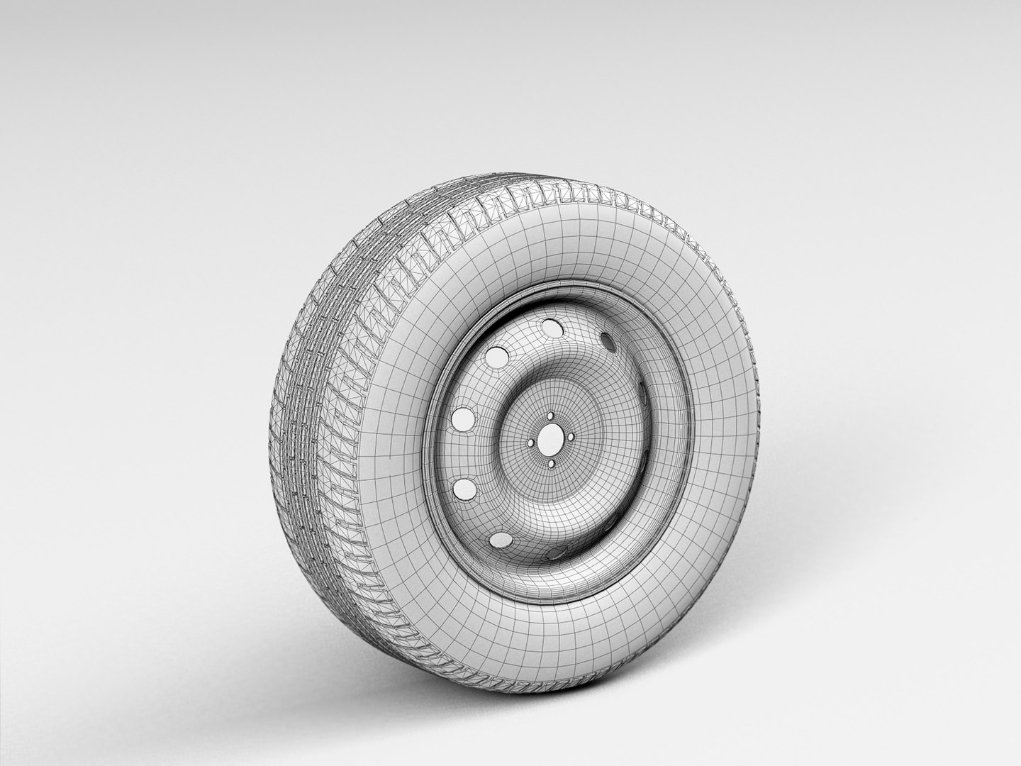 Car Wheel 3D Model - TurboSquid 1978100
