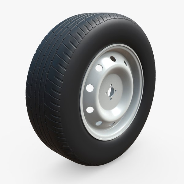 Car wheel 3D model - TurboSquid 1978100