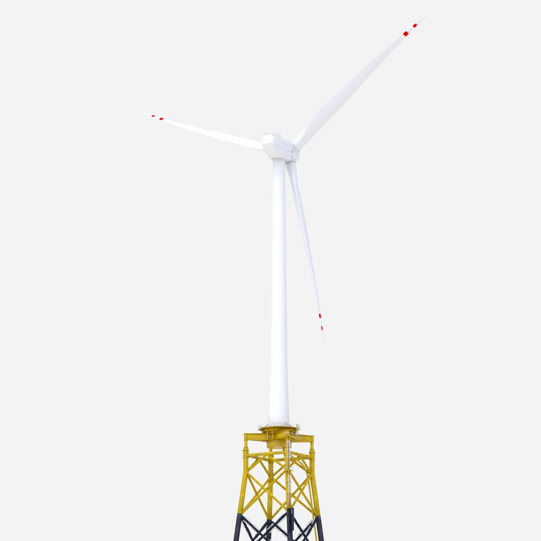 3D Wind Farm Jacket Construction 3D Model - TurboSquid 2183421