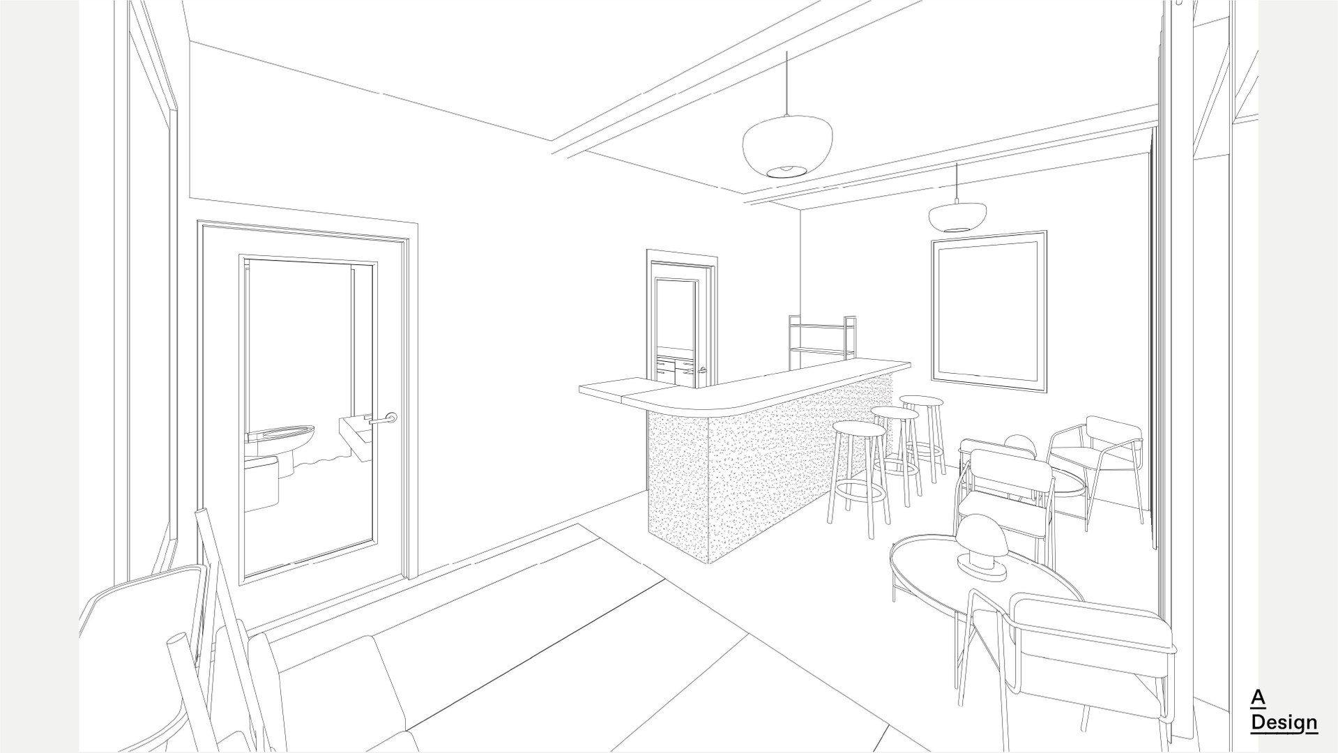 Bar - Revit Model 3D Model - TurboSquid 2162904