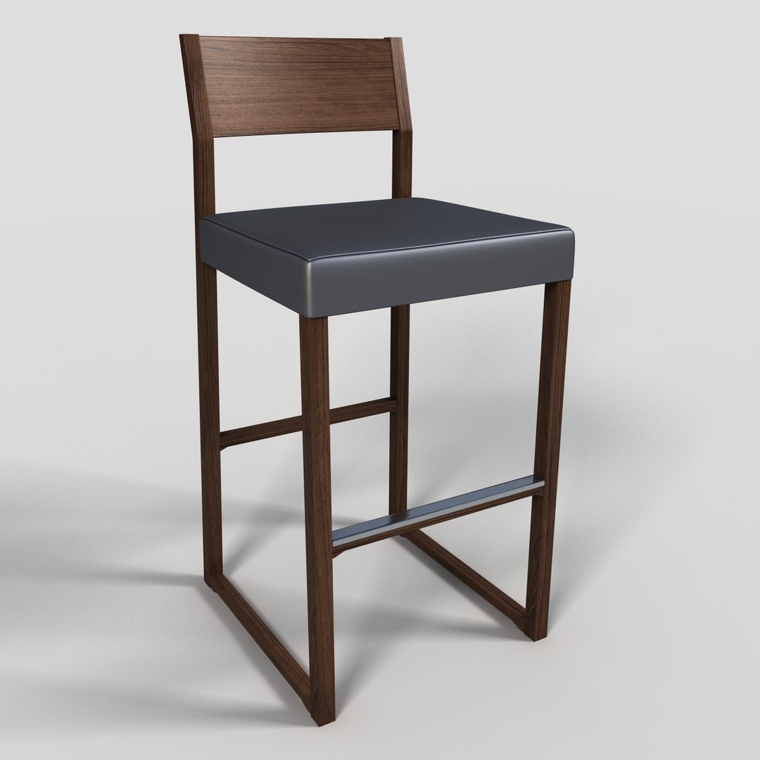 3ds Max Bar Stool