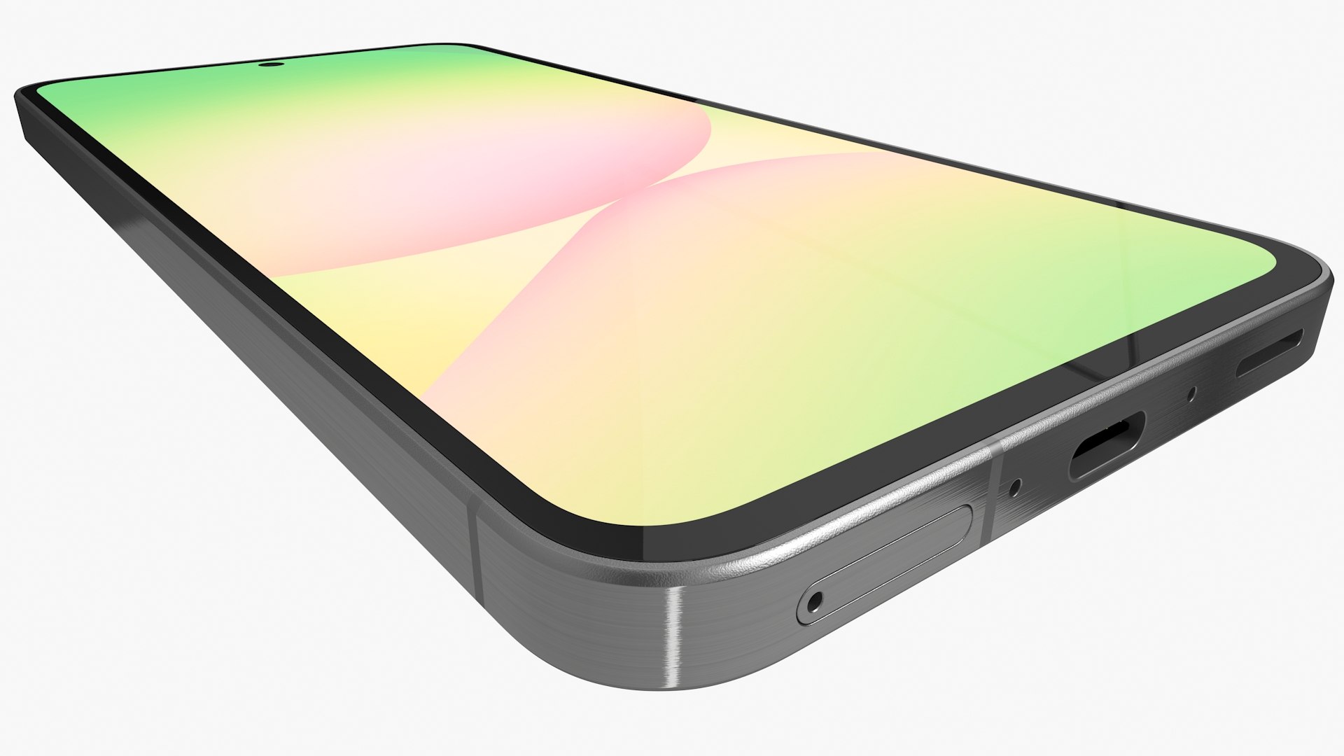 Samsung Galaxy A56 5G Graphite 3D Model - TurboSquid 2369326