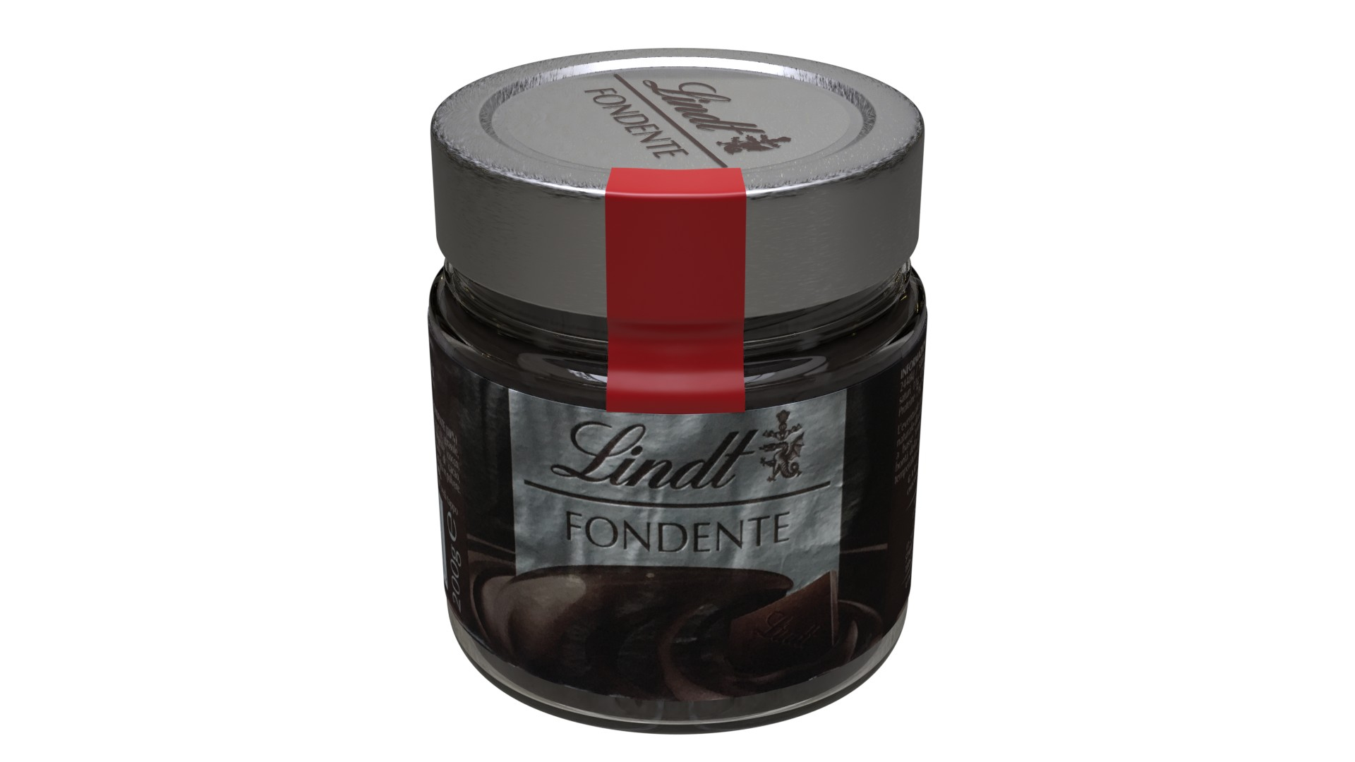 Jar Lindt Chocolate Spread 3D - TurboSquid 1623582
