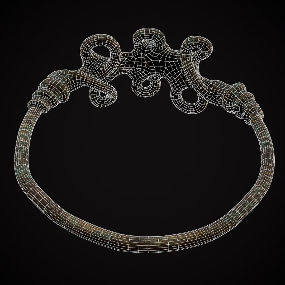 3D Corroded Twisted Wire Gold Ring Model - TurboSquid 1989153