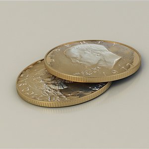 3D Dollar Coin Models - Browse & Download Formats - TurboSquid
