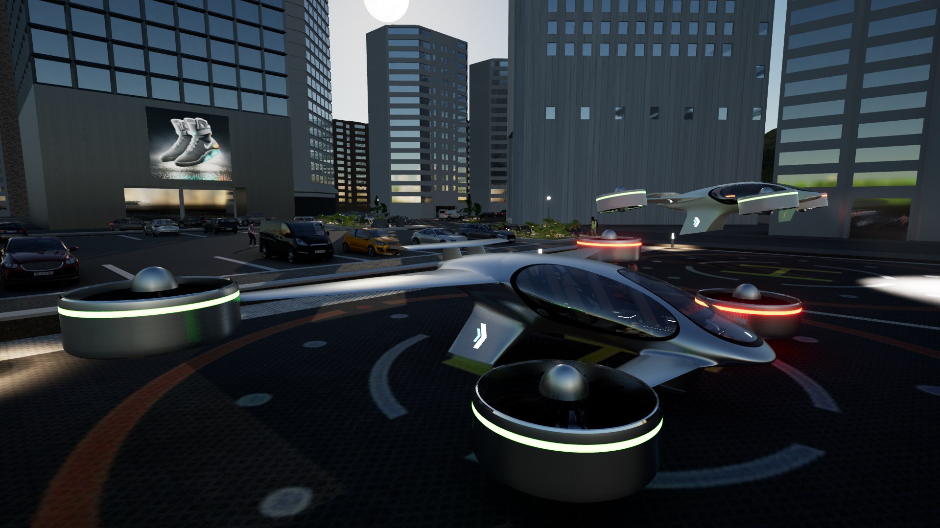 3D Sbx Flying Vehicle Concept - TurboSquid 1542379