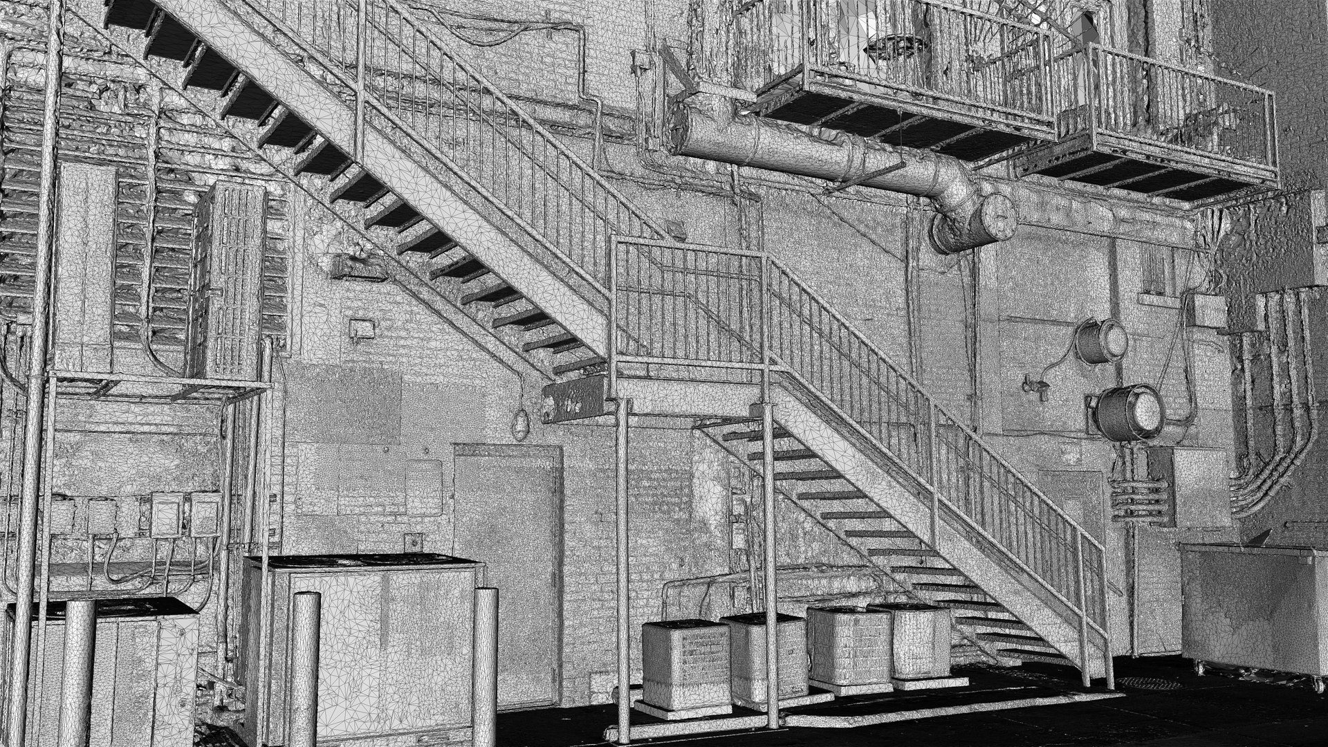 Denver Alley Photogrammetry 3D Model - TurboSquid 2290657