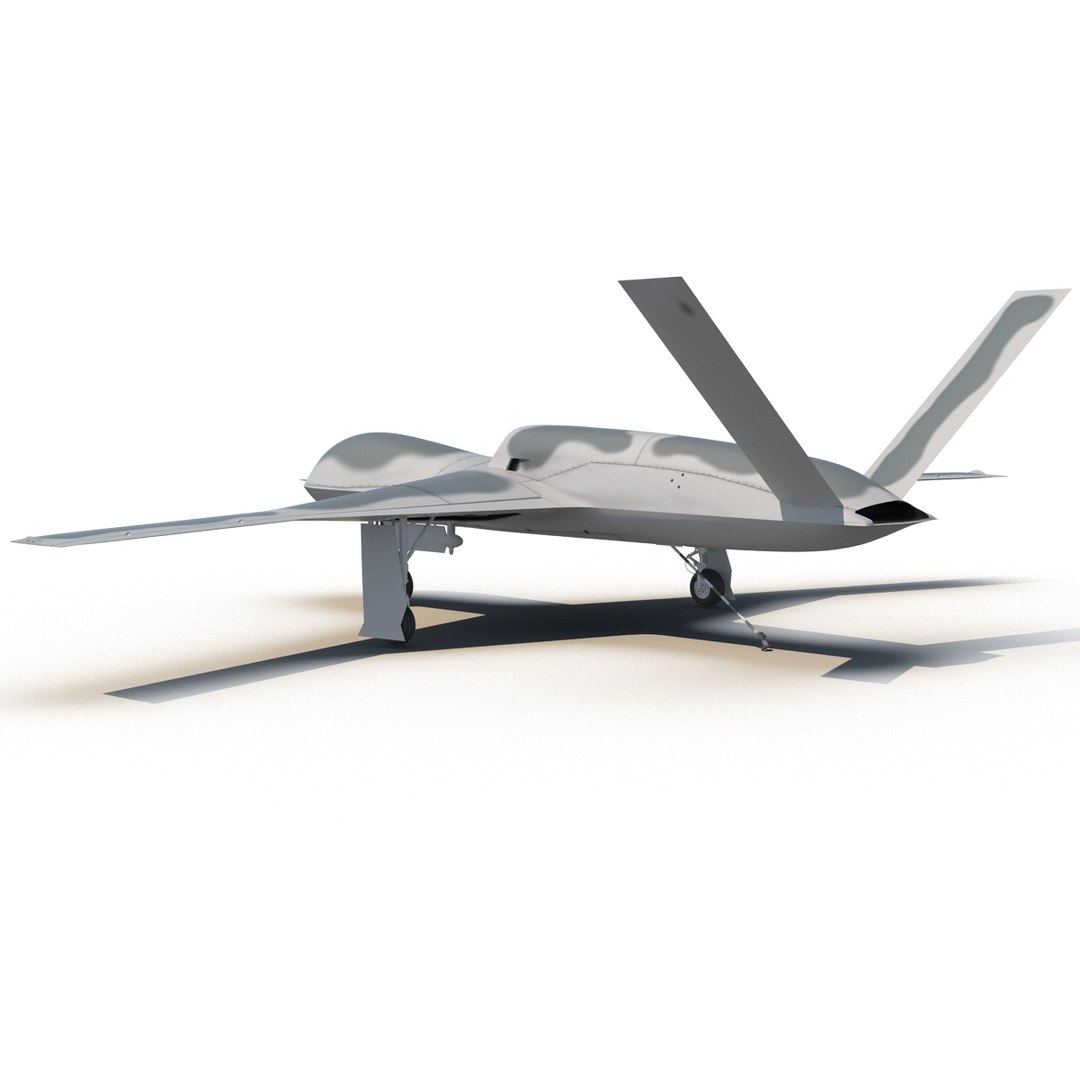 general atomics avenger uav 3d 3ds