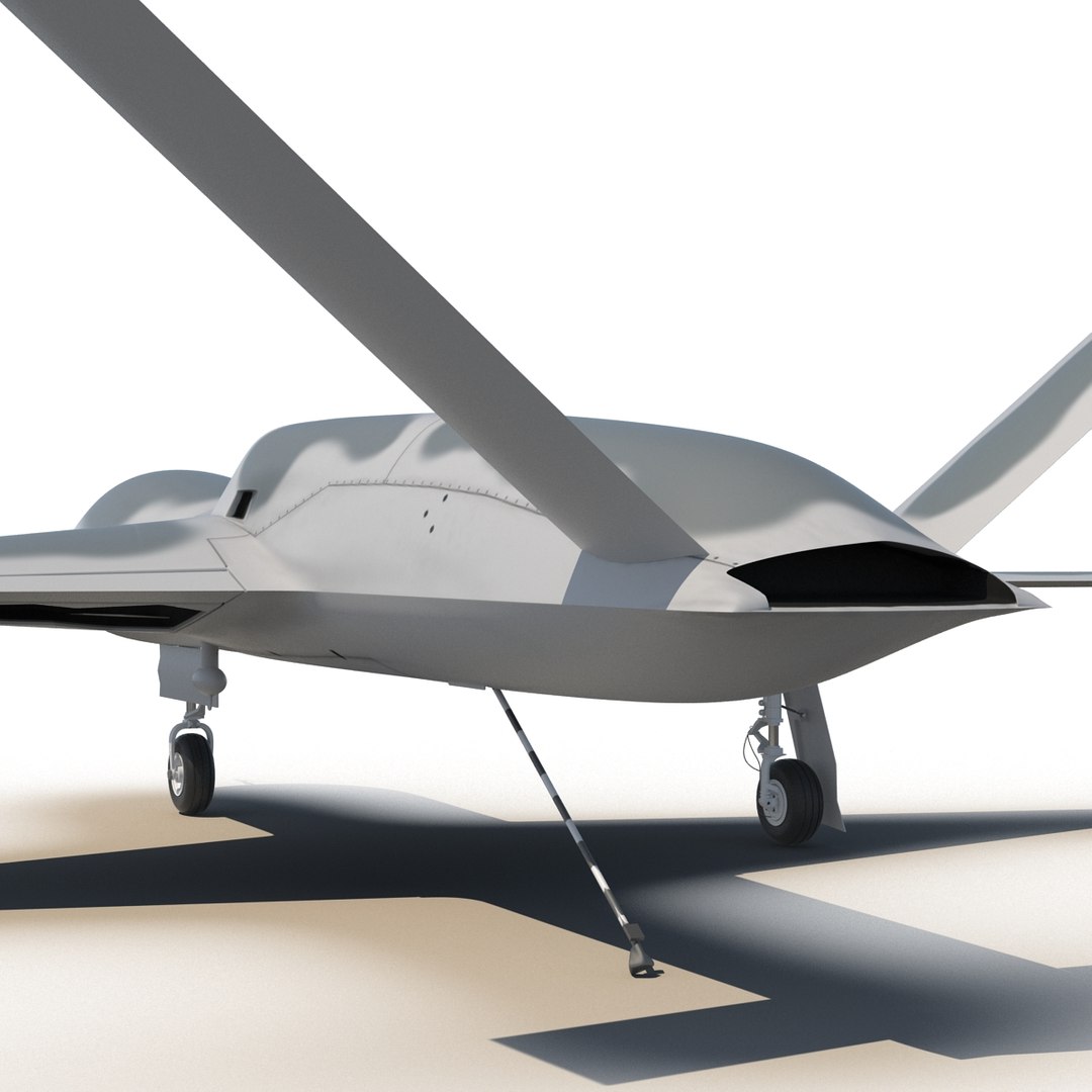 general atomics avenger uav 3d 3ds