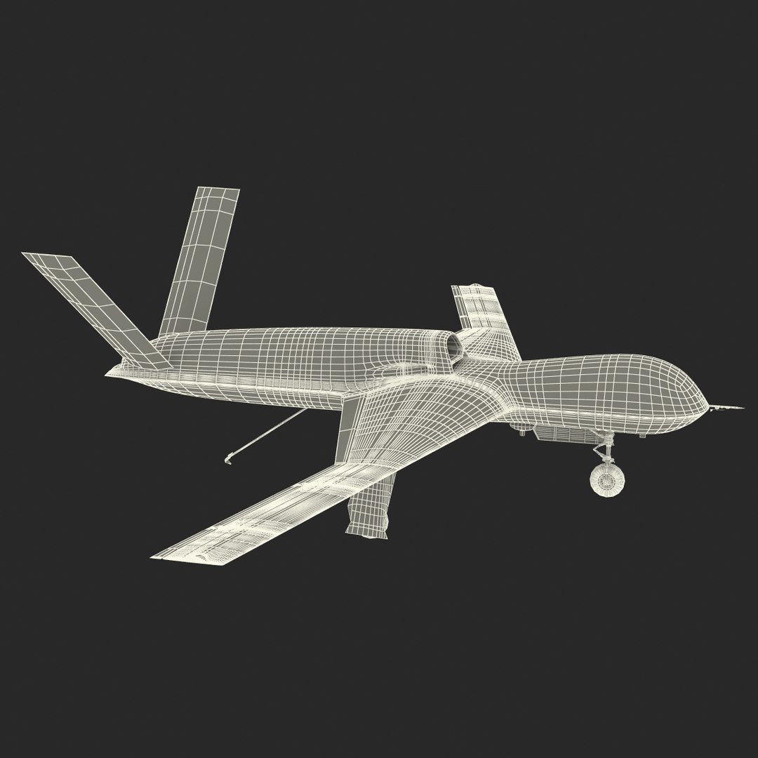 general atomics avenger uav 3d 3ds