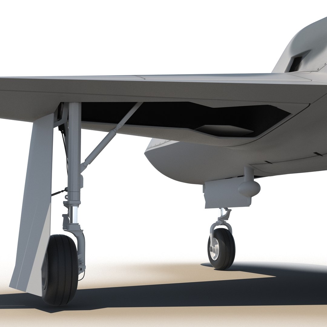 general atomics avenger uav 3d 3ds