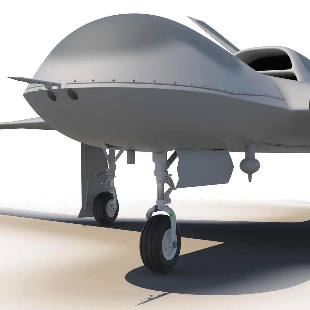 general atomics avenger uav 3d 3ds
