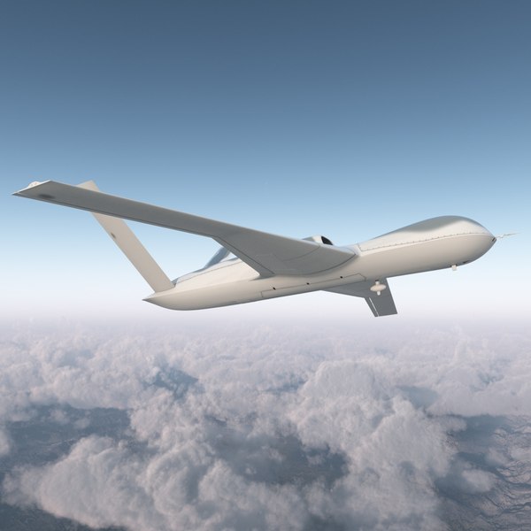 general atomics avenger uav 3d 3ds