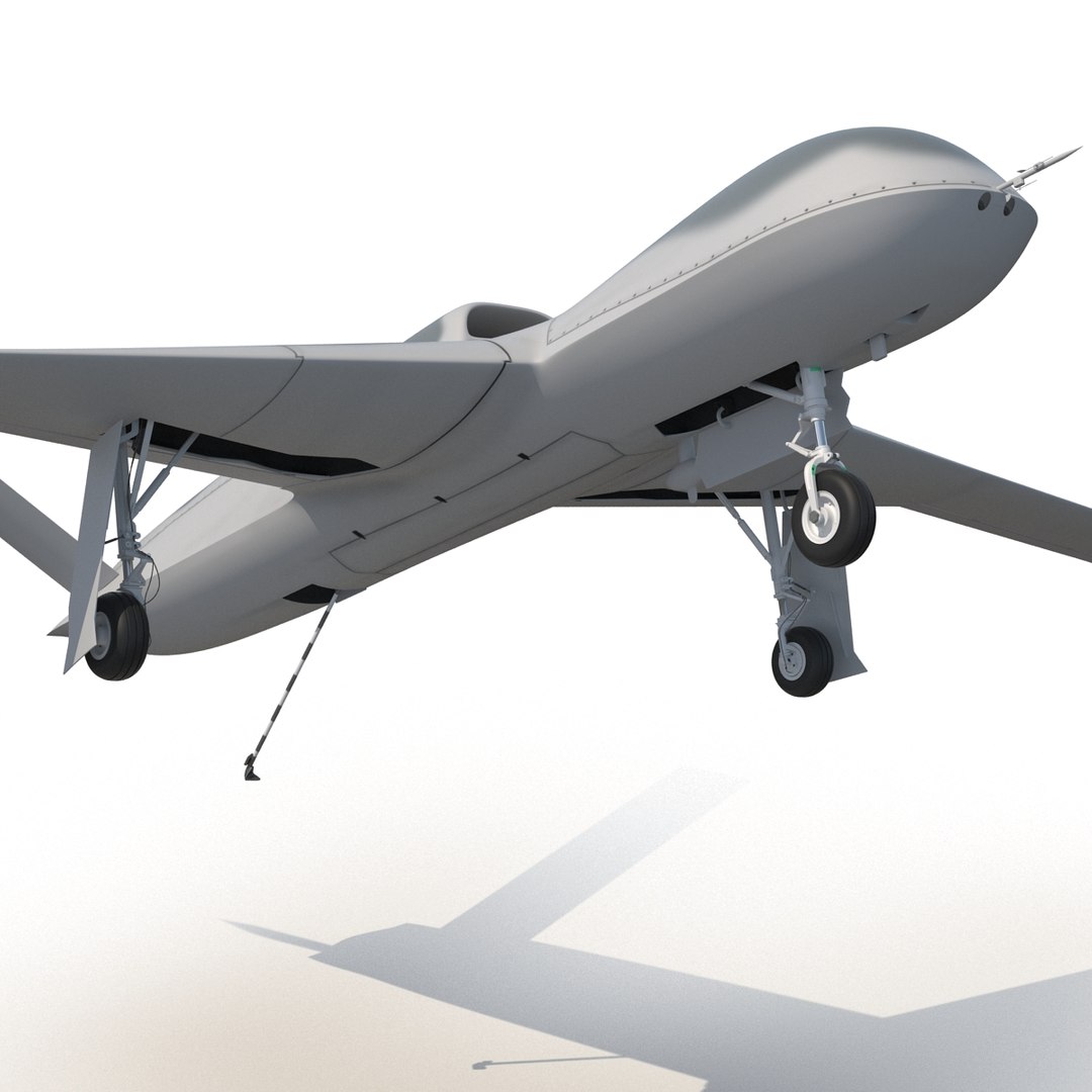 general atomics avenger uav 3d 3ds