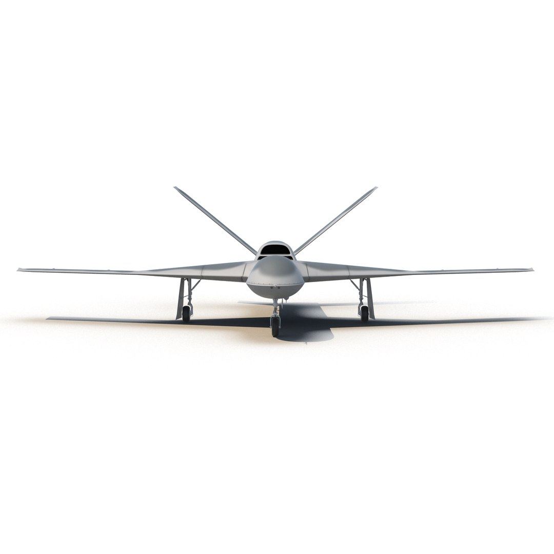 General Atomics Avenger Uav 3d 3ds