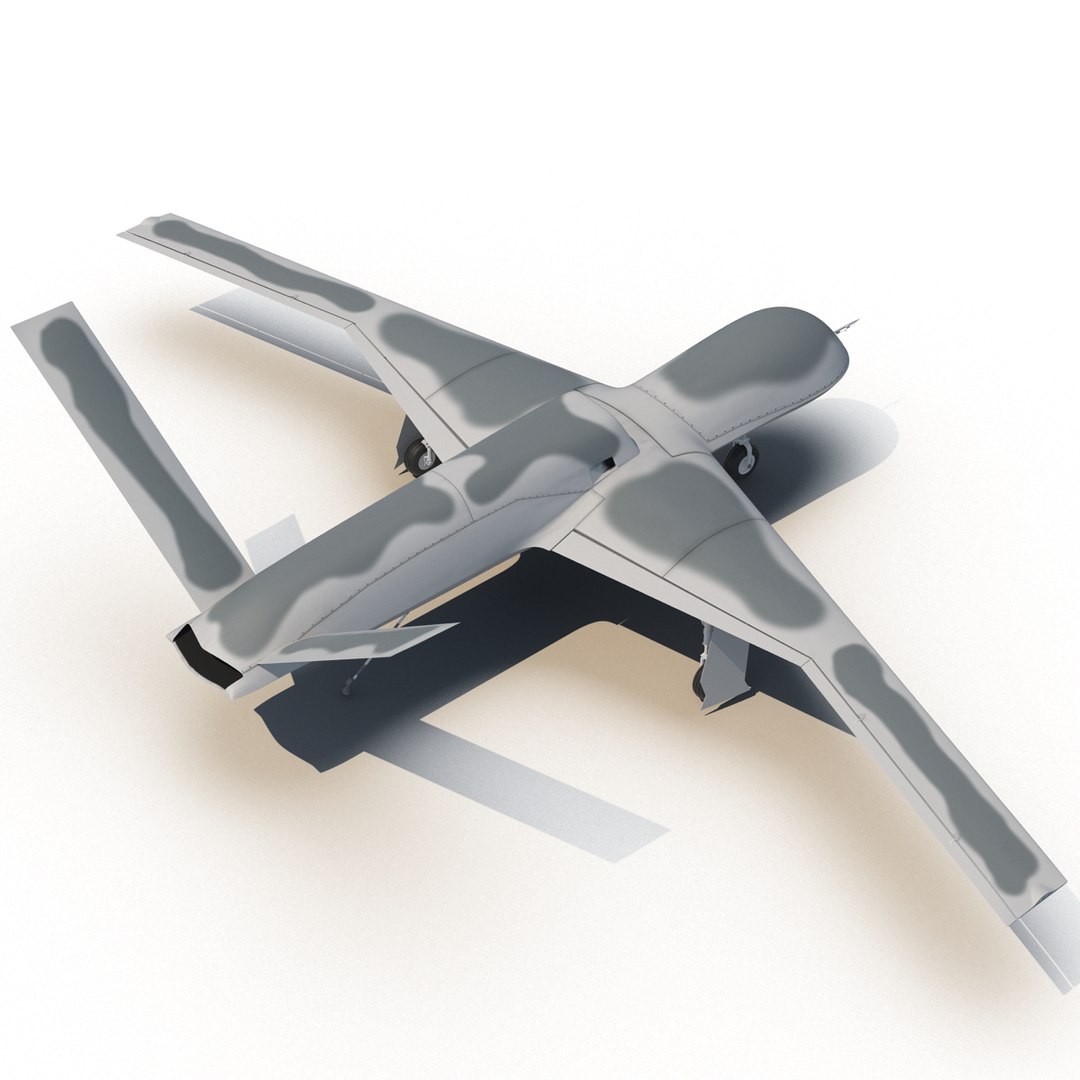 general atomics avenger uav 3d 3ds