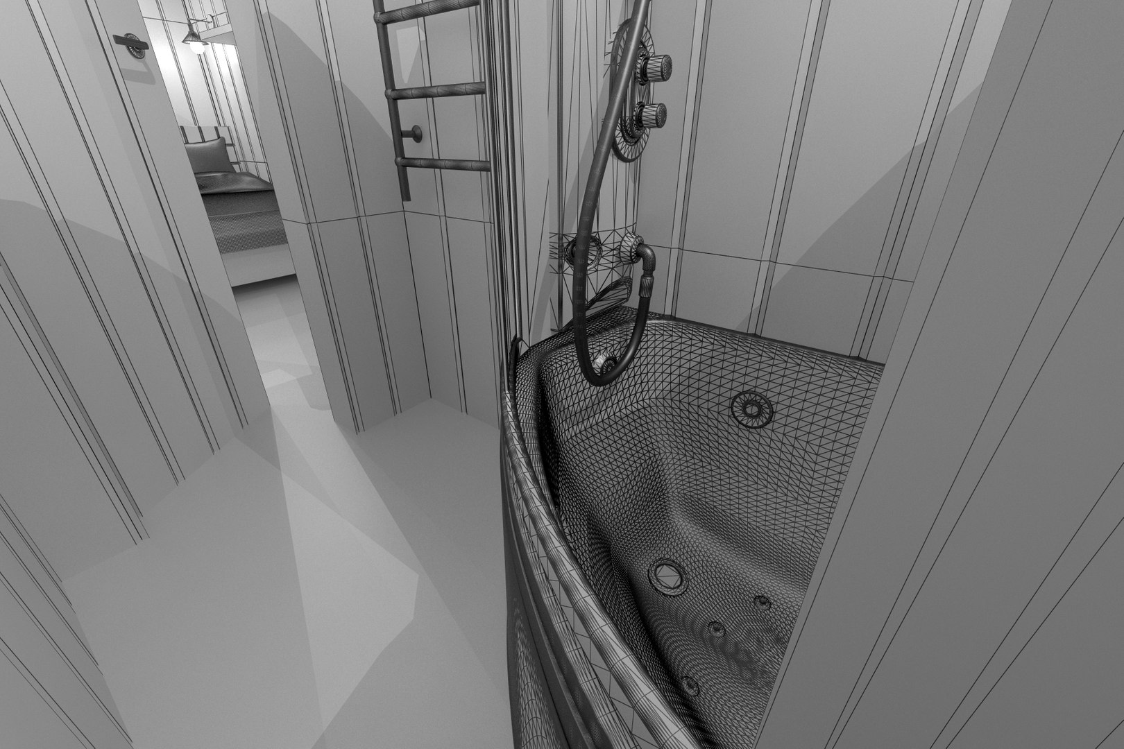 3D Block Container Interior - TurboSquid 1215511