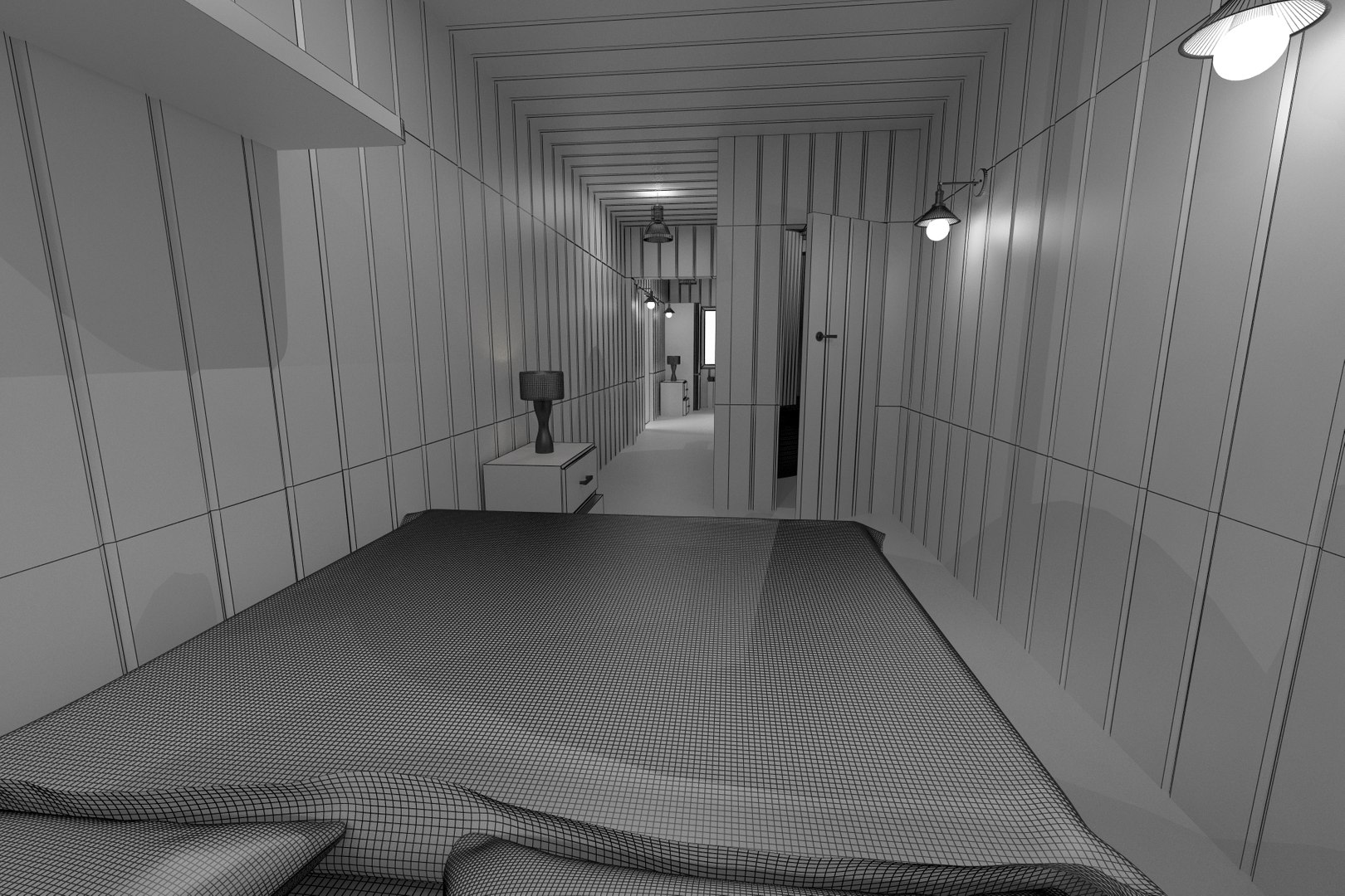 3D Block Container Interior - TurboSquid 1215511