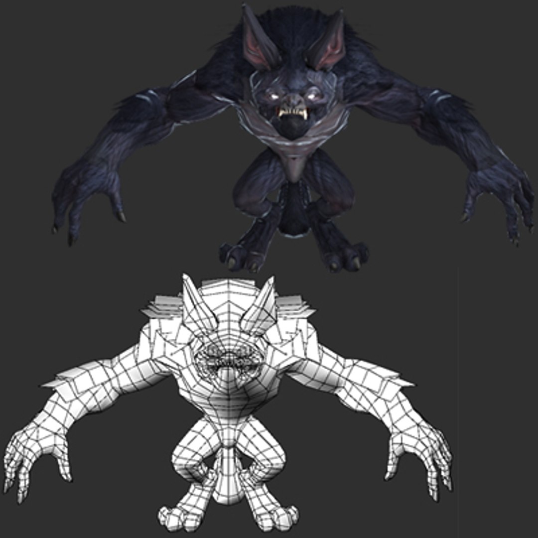 Werewolf Character 3d Max