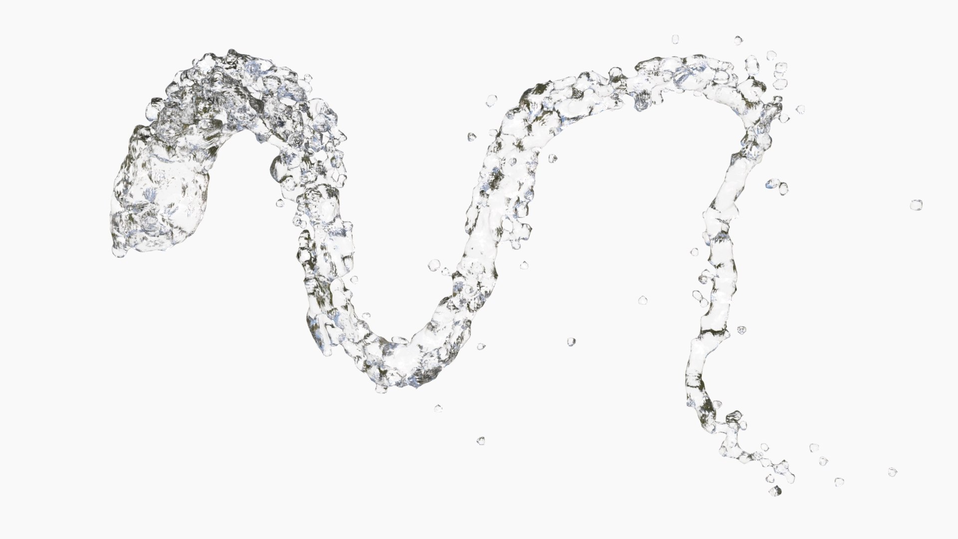 Water Splash Jet 3D Model - TurboSquid 1190049