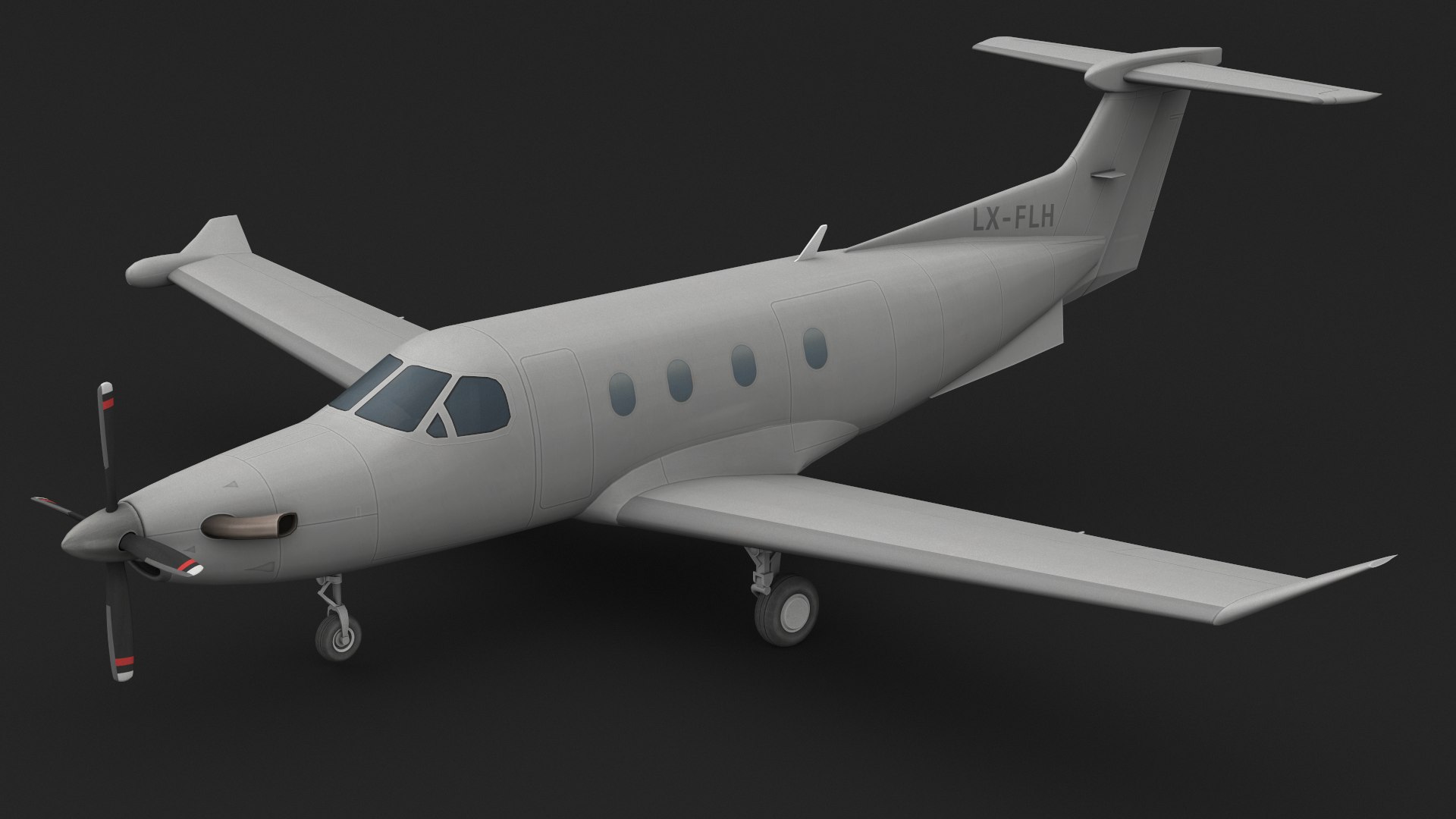 Pilatus PC-12 Passenger Aircraft 3D - TurboSquid 1808800