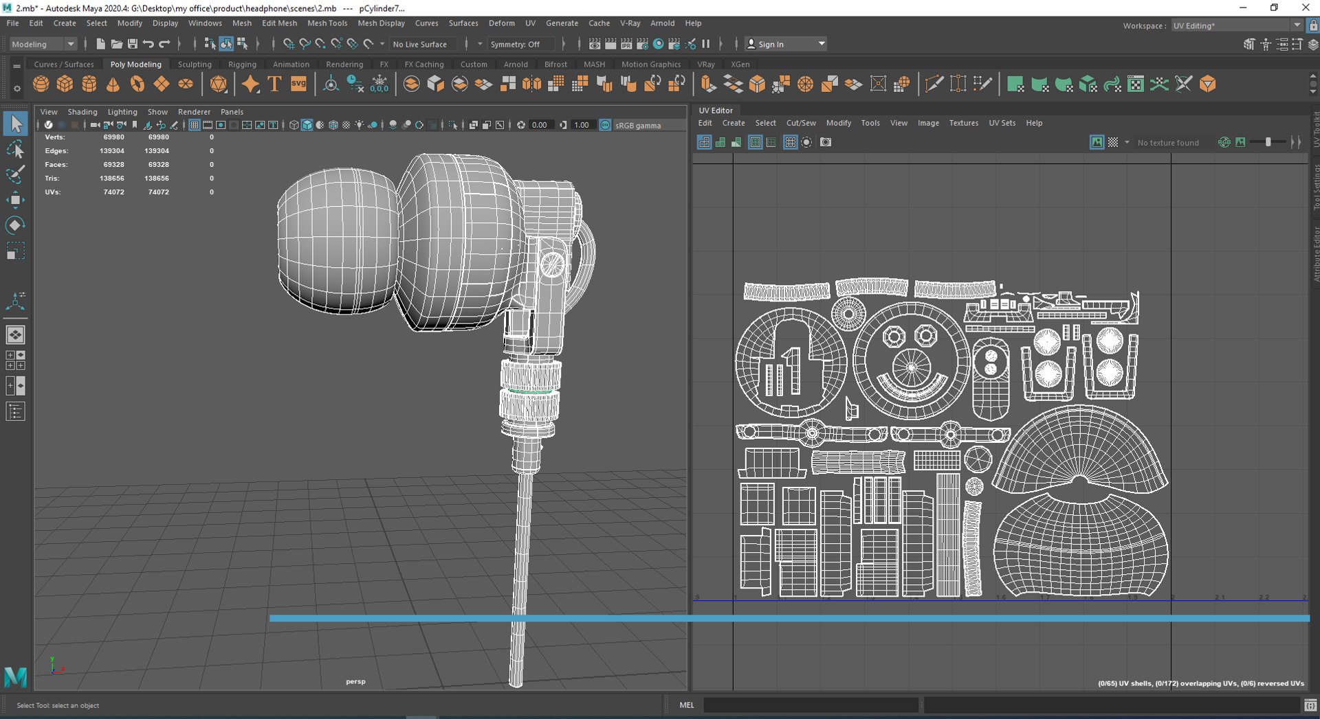 3D Earphone model - TurboSquid 2173556