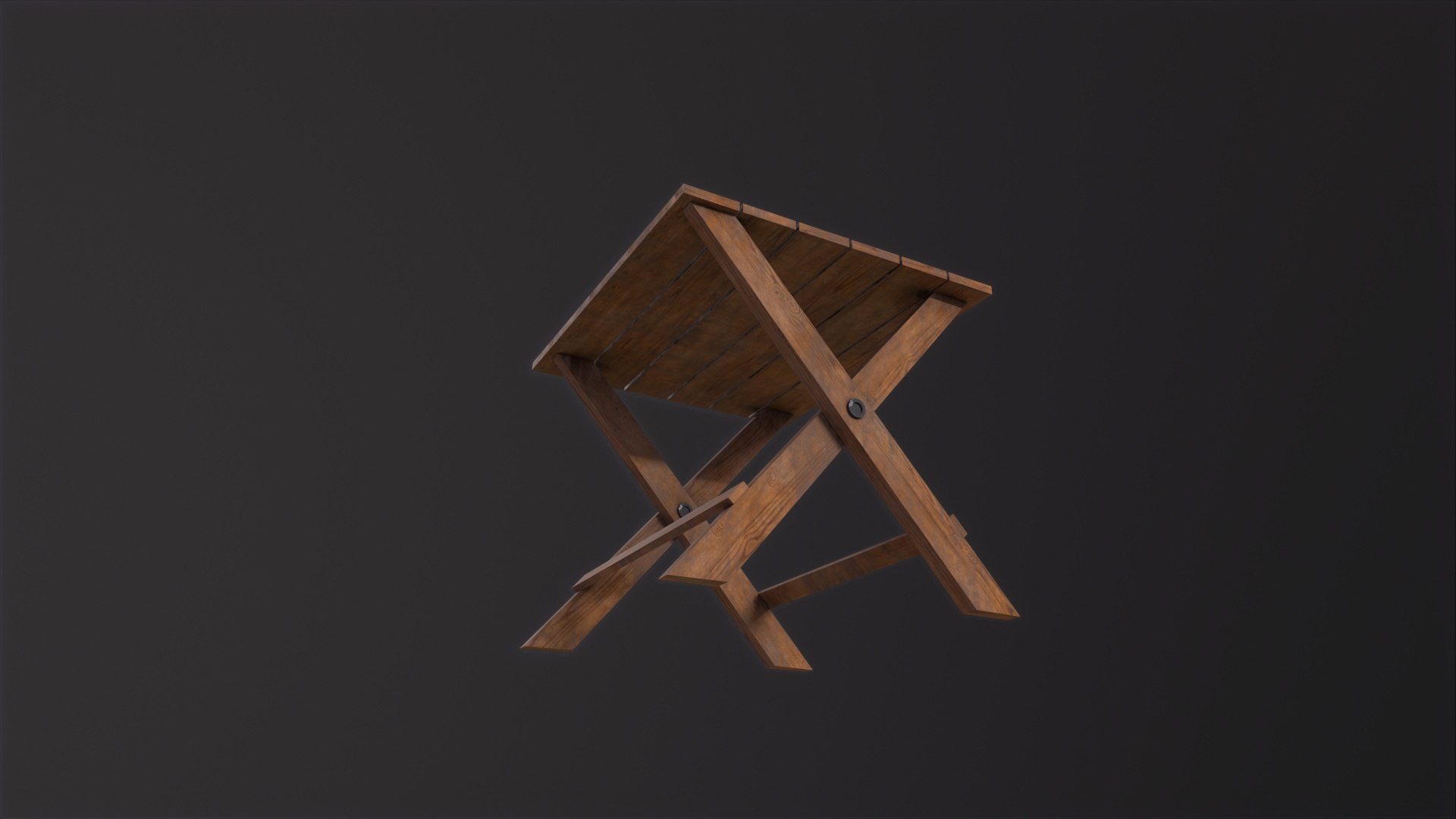 Beach Table Model - TurboSquid 2132869