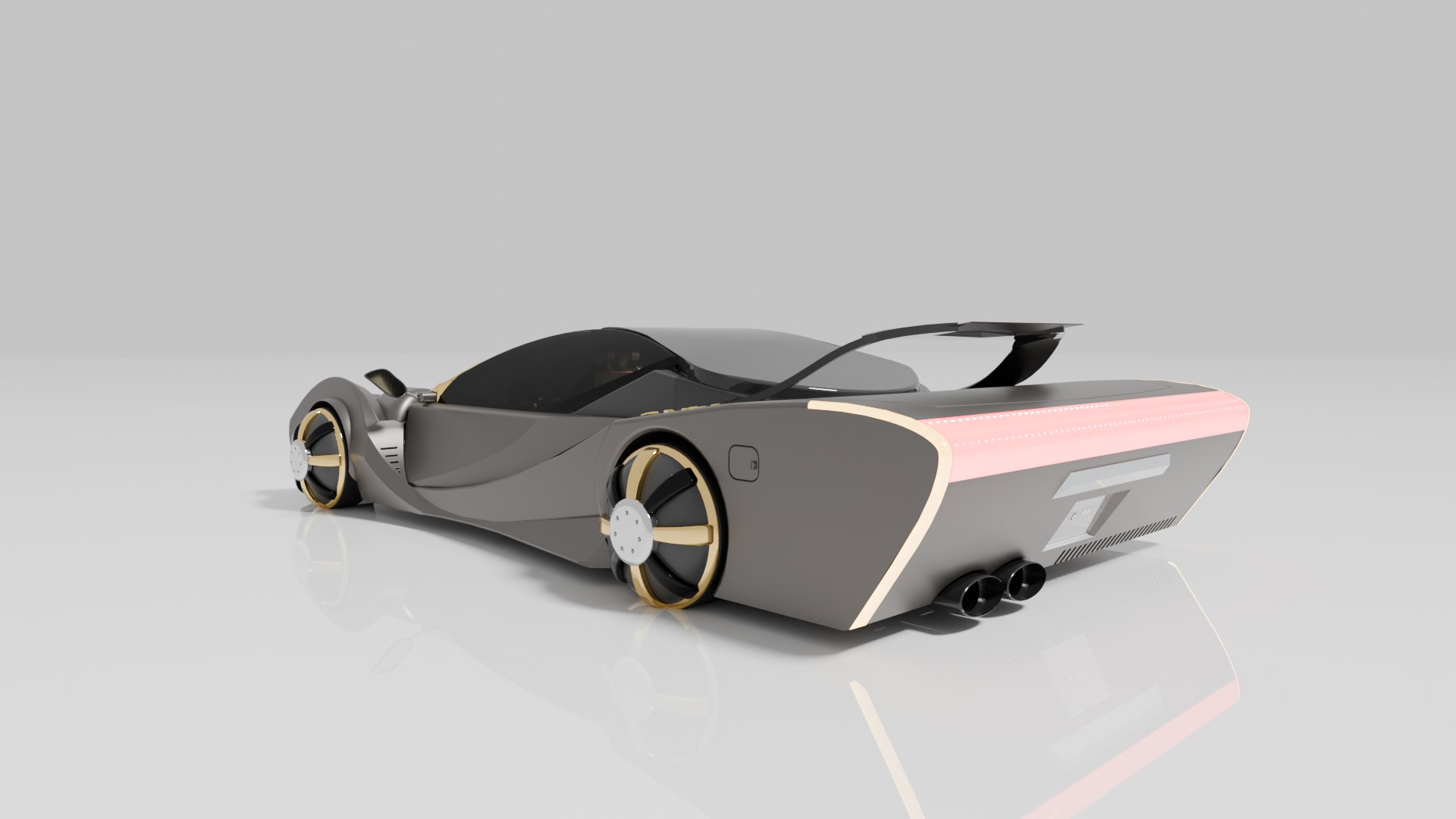 3D Titanium Car Model - TurboSquid 2325720