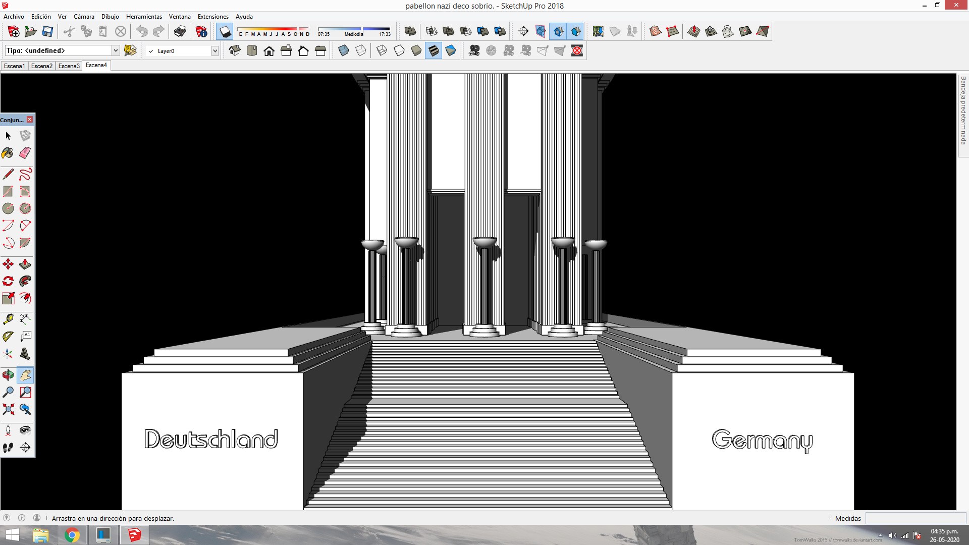 Nazi Germany Pavilion 1937 3D Model - TurboSquid 1566369