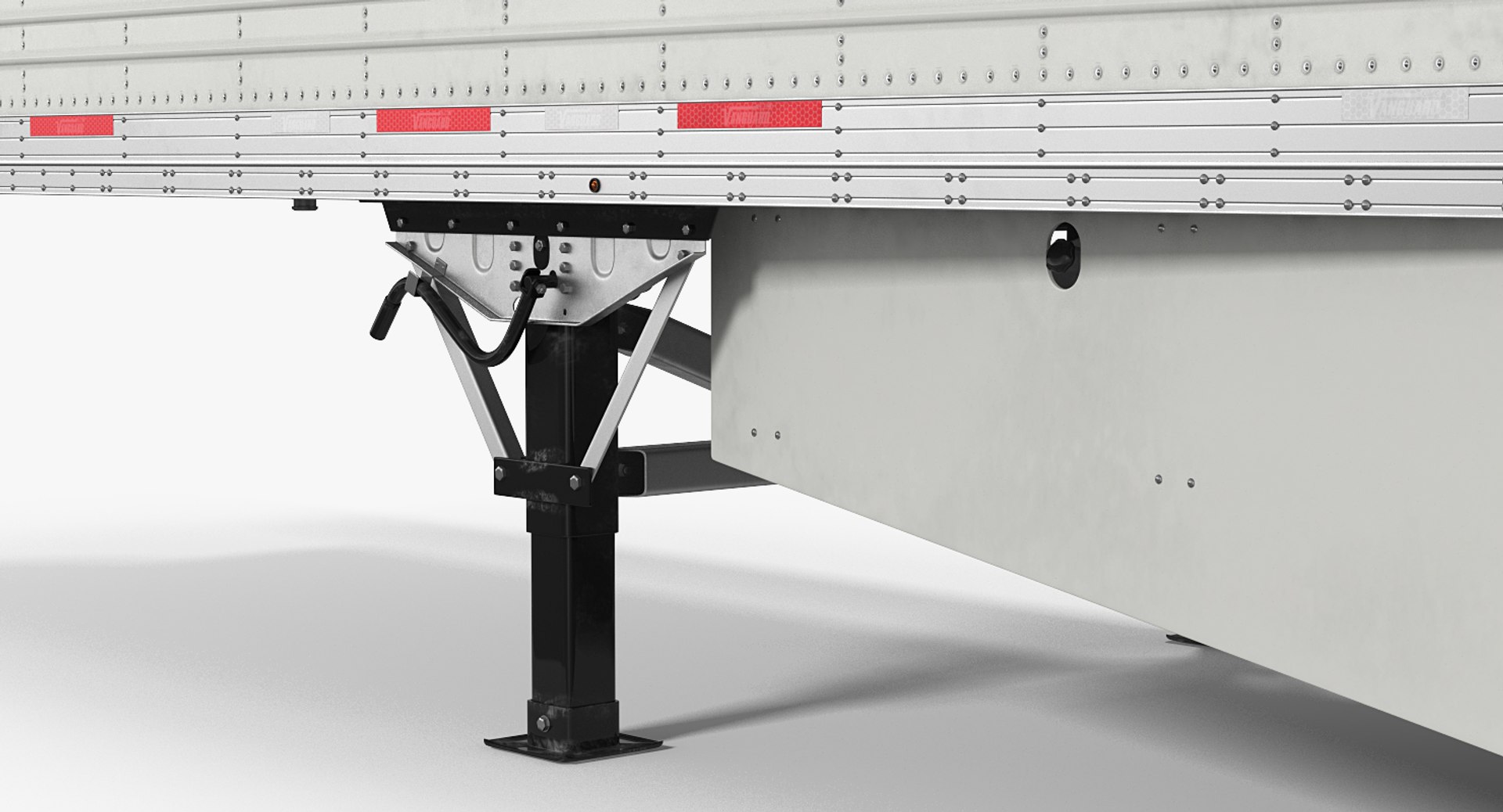 Vanguard reefer semi trailer 3D model - TurboSquid 1384862