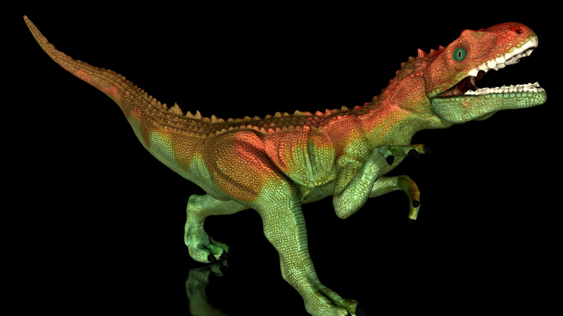 Dinosaur Predator Allosaurus Model - TurboSquid 2273281