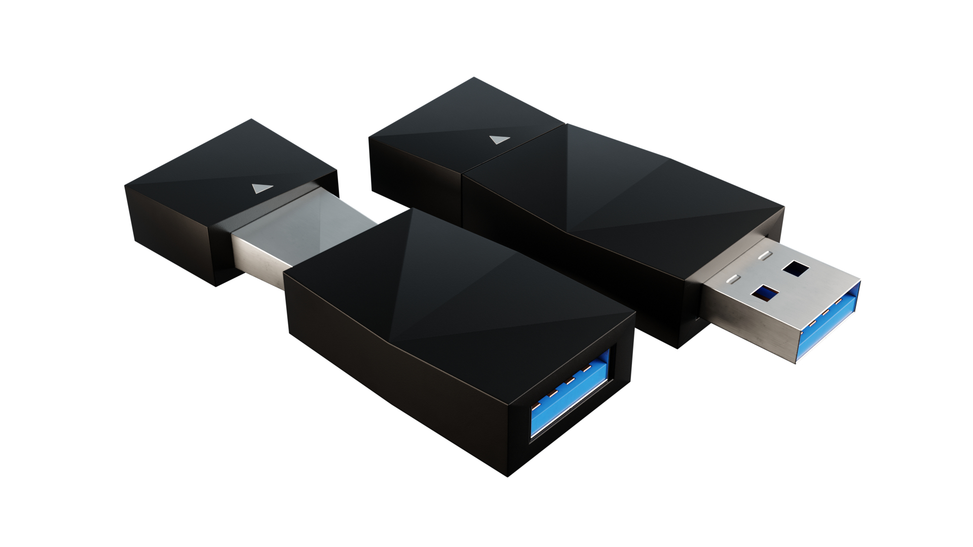 3D Pendrive 3 Interesting Model - TurboSquid 1614913