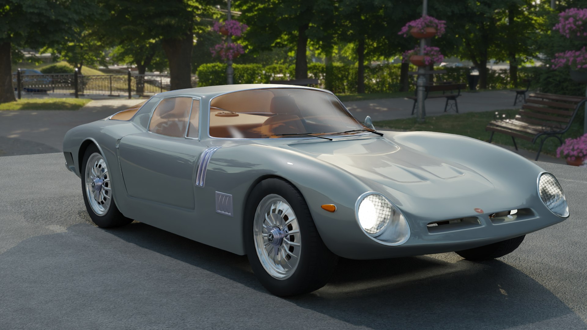 3D Bizzarrini Car - TurboSquid 1623857