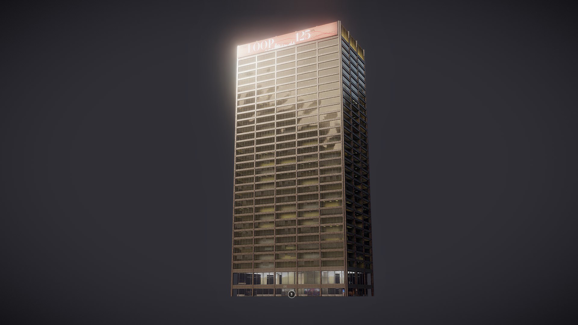 Corperate Office Building 3D Model - TurboSquid 2144807