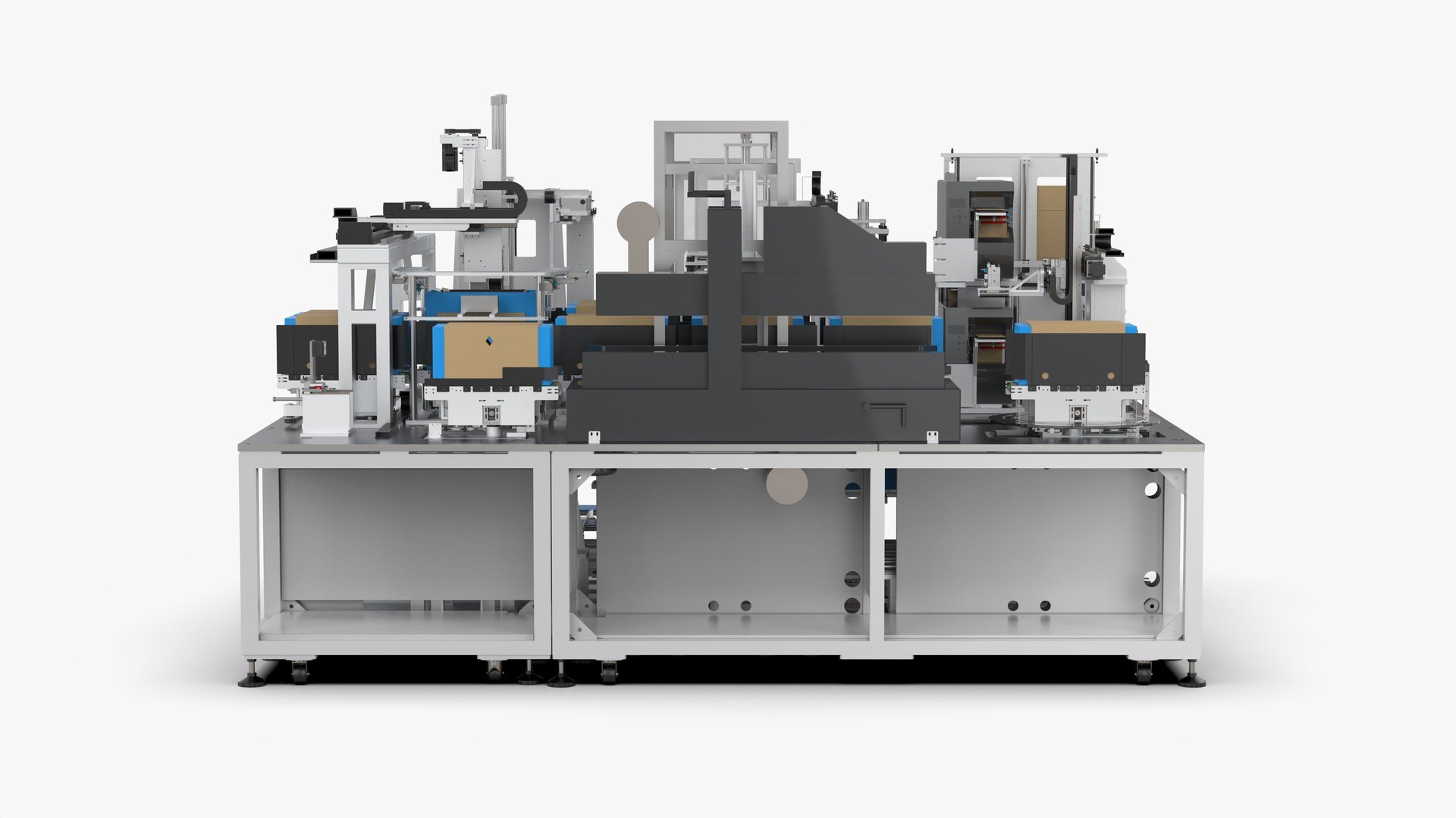 3D Automatic Carton Packing Machine - TurboSquid 2025610