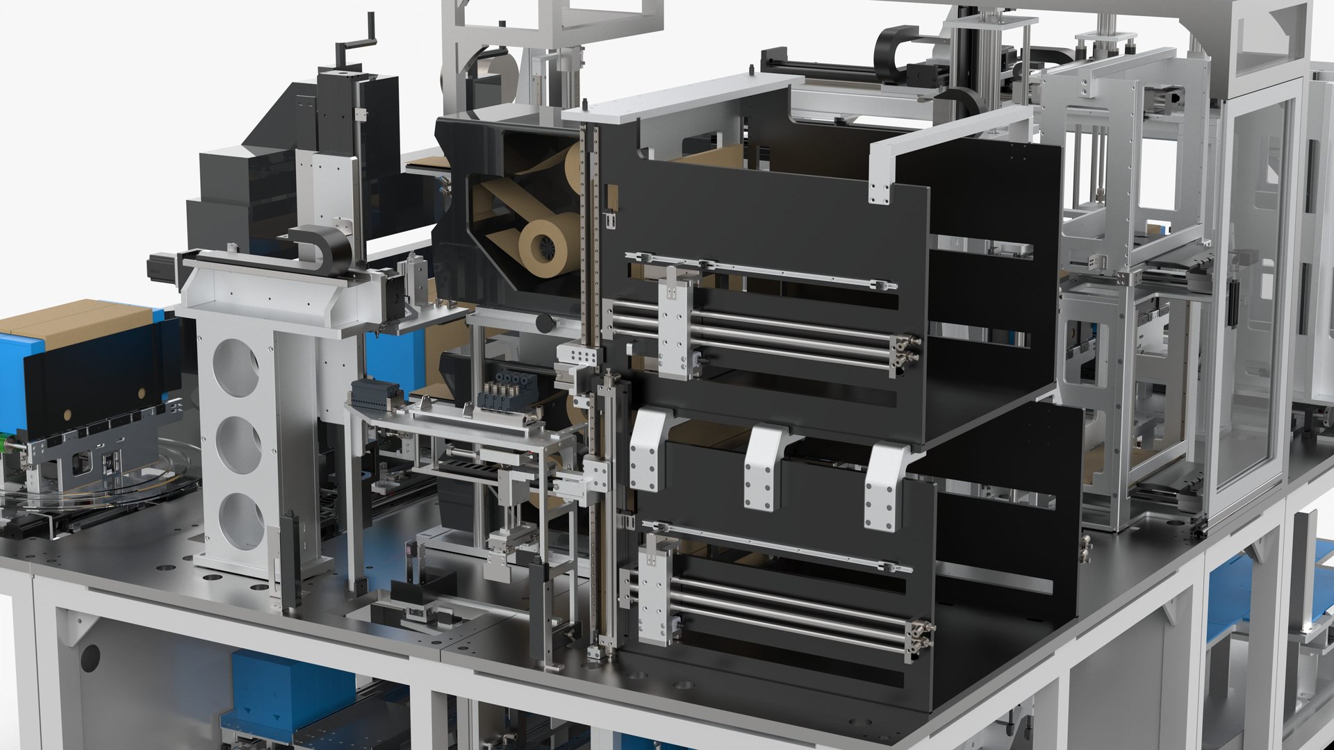 3D Automatic Carton Packing Machine - TurboSquid 2025610