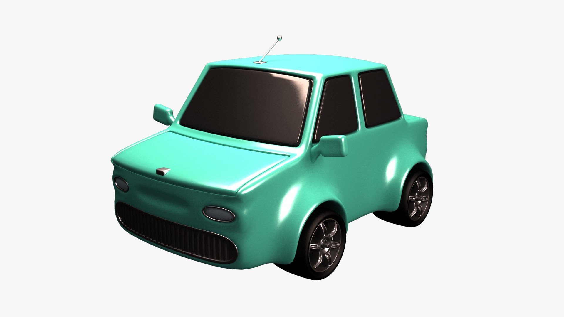 Cartoon Car 3D Model - TurboSquid 2170836
