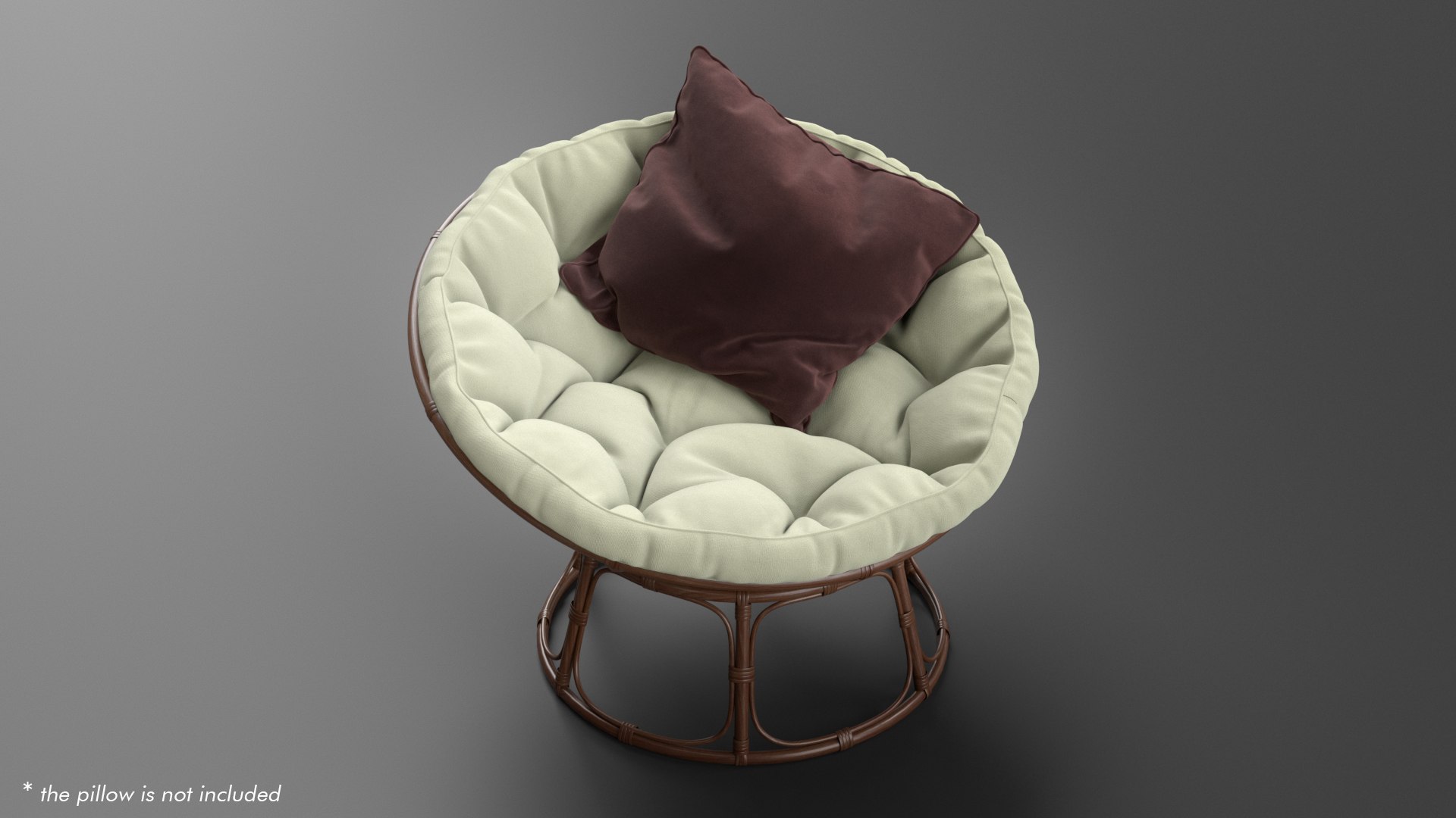 3D Papasan Outdoor Chair - TurboSquid 1957304