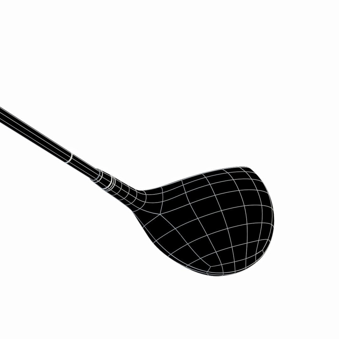 3d Model Driver Golf Club