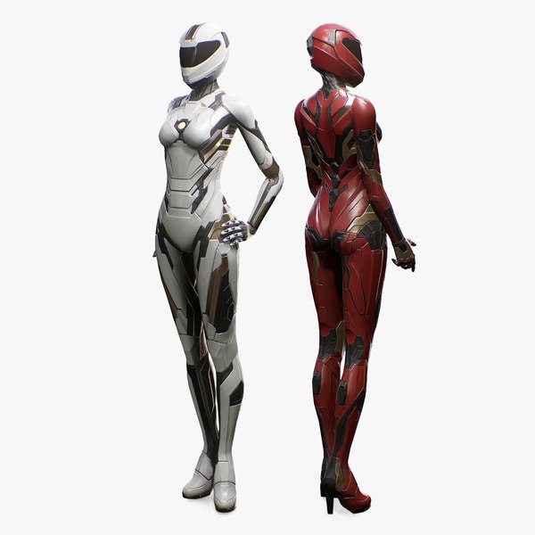 3D sci fi girl - TurboSquid 1257148